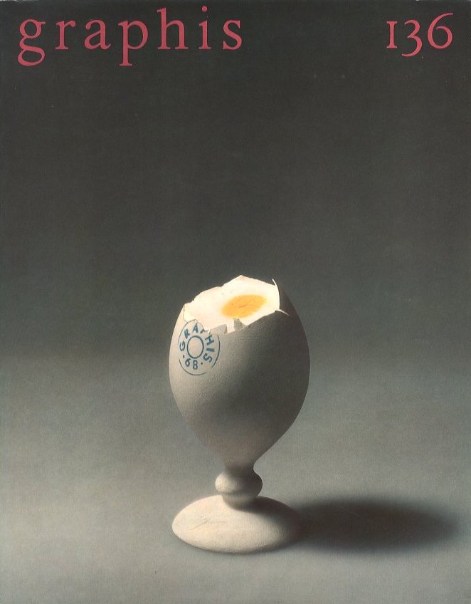 GRAPHIS No.136 1968 / Edit: Walter Herdeg Articles: Ziraldo Pinto ...
